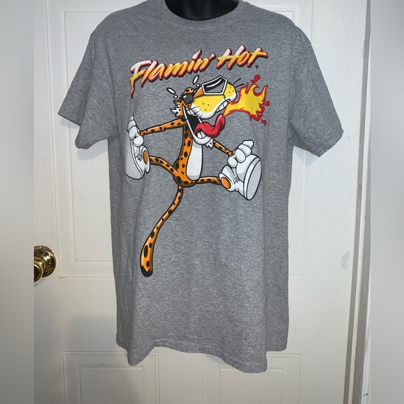 cheetos | Shirts | Cheetos Flamin Hot Tiger Tee | Poshmark